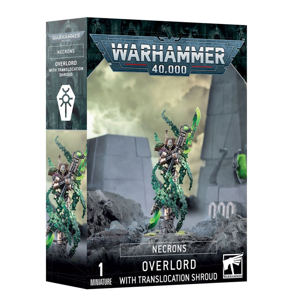 Warhammer 40K - Necrons: Overlord with Translocation Shroud – The ...